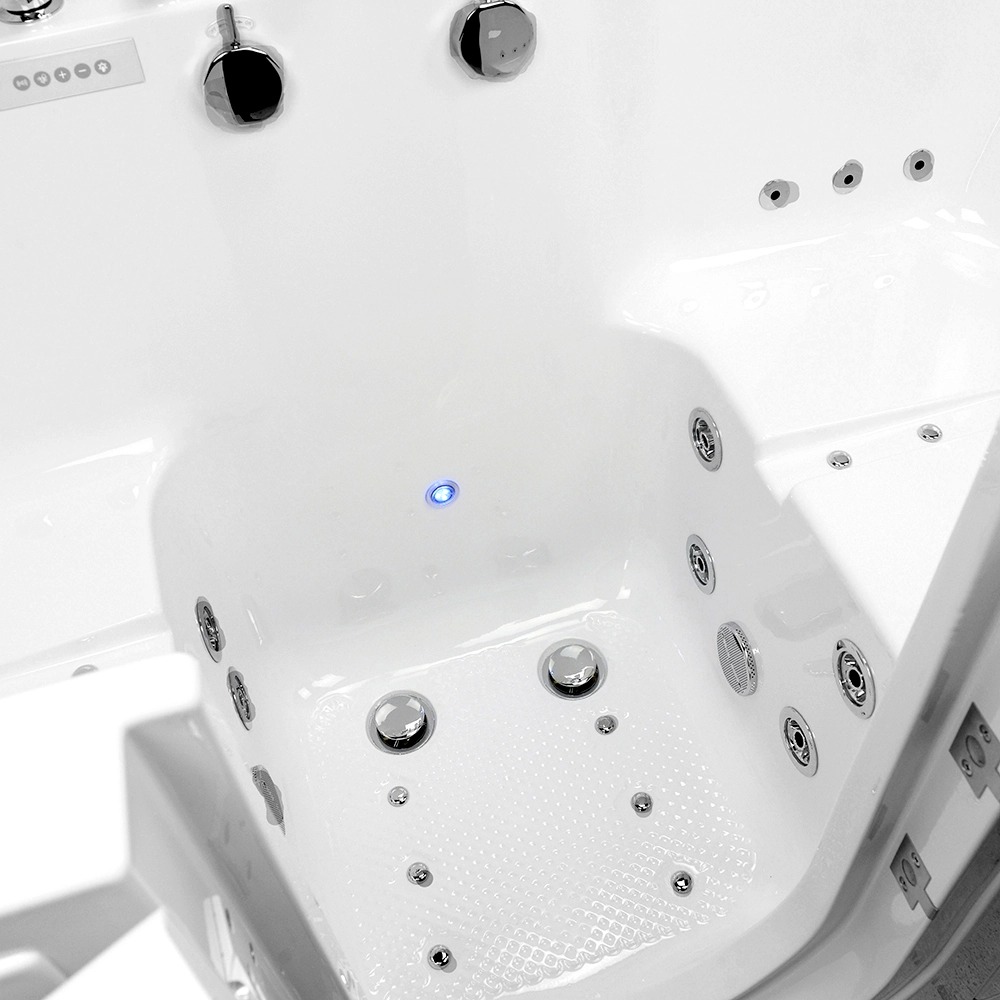 Two Seat Walk-in Bathtub Installation - TubToday