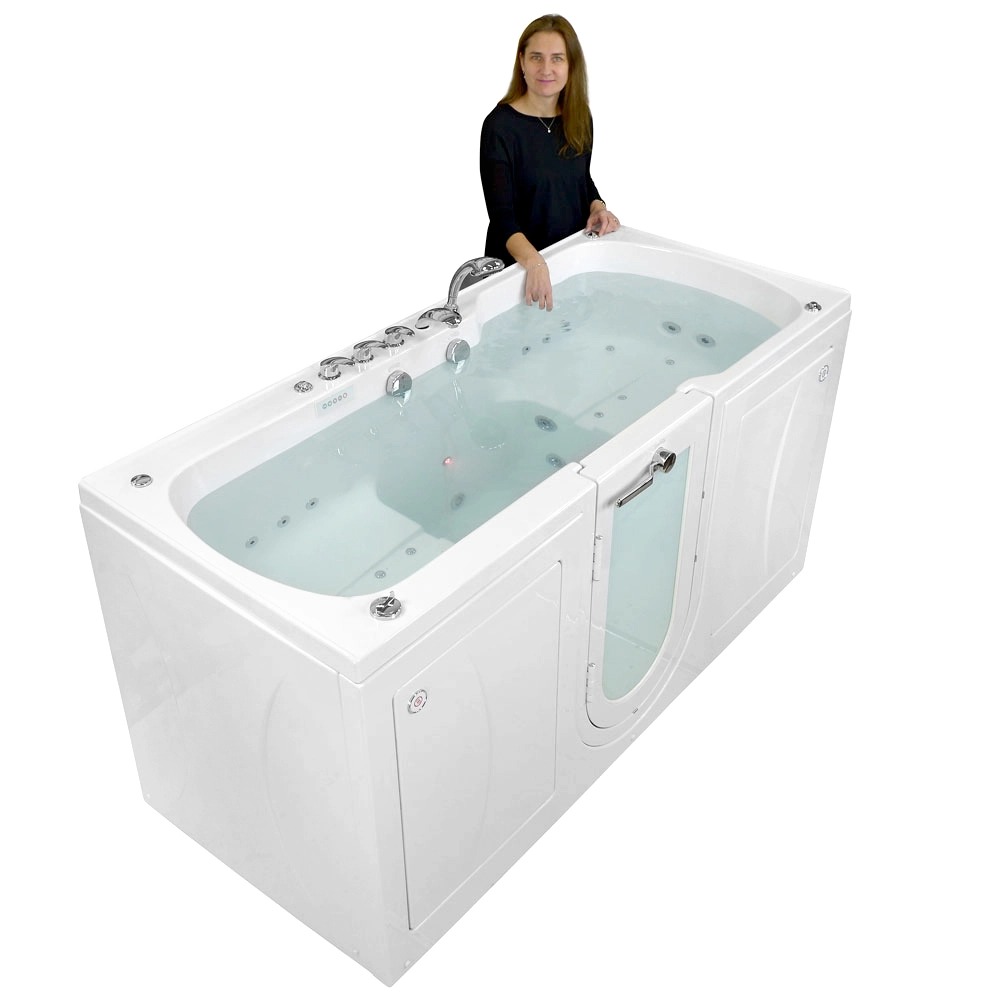 Two Seat Walk-in Bathtub Installation - TubToday