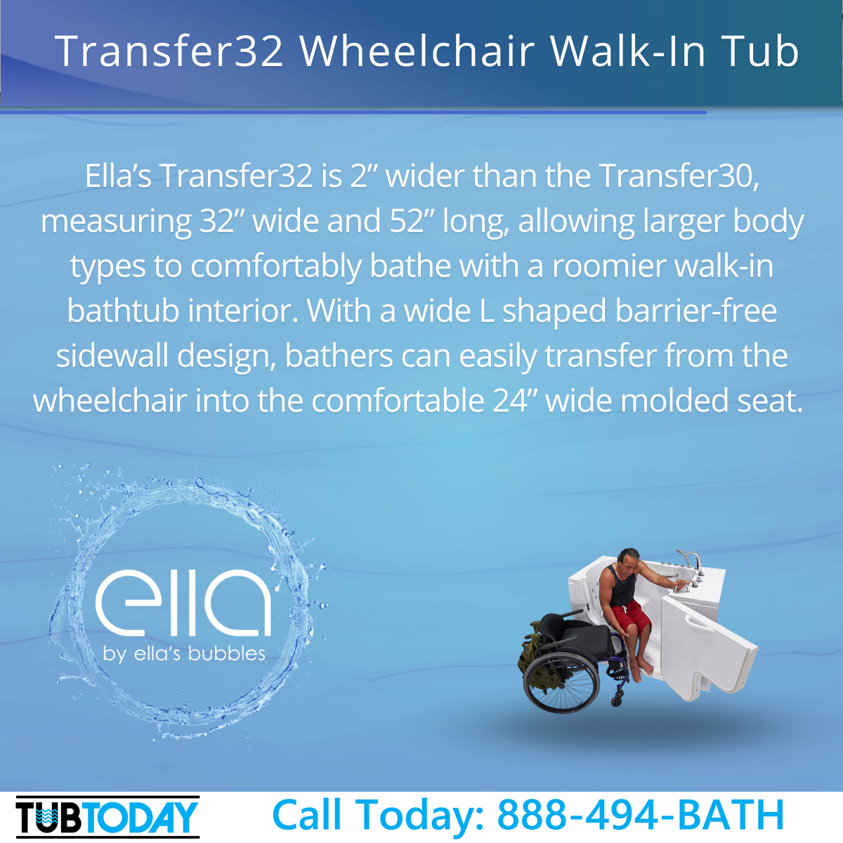 Why Get a Handicap Tub from TubToday? - TubToday