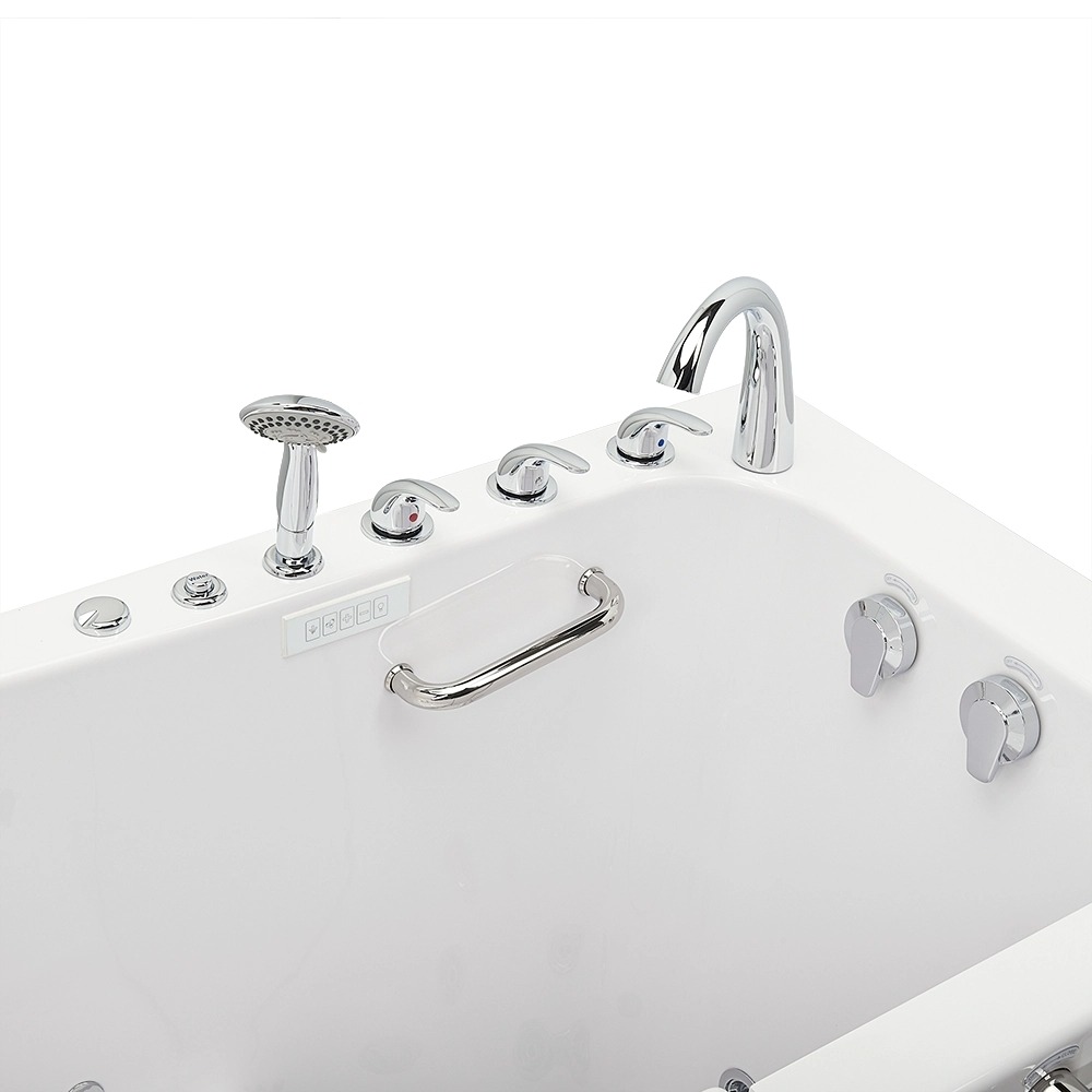 TubToday 33×66 OS Acrylic Walk-In Bathtub for Large Bathers - TubToday