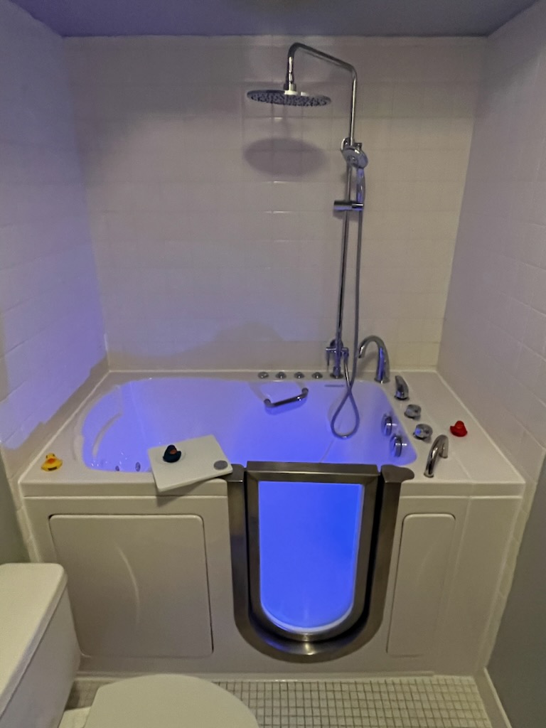 Thrilled to unveil my new walk-in bathtub from TubToday - TubToday